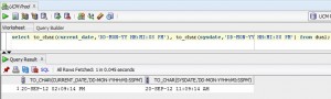 CURRENT_DATE と SYSDATE の違いについて @ Oracle | データベース アクセス パフォーマンス ブログ