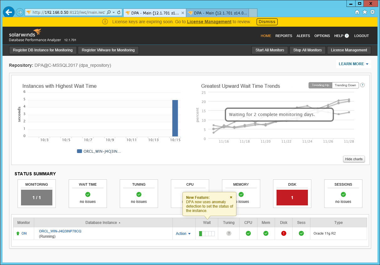 Database Performance Analyzerの評価版インストール方法 | データベース アクセス ブログ