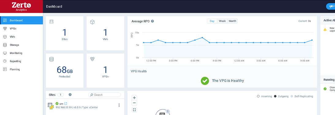 [Zerto]必要なWAN帯域幅要件を簡単推定、Zerto Analytics Resource Planner | クライムHPE Zerto情報局